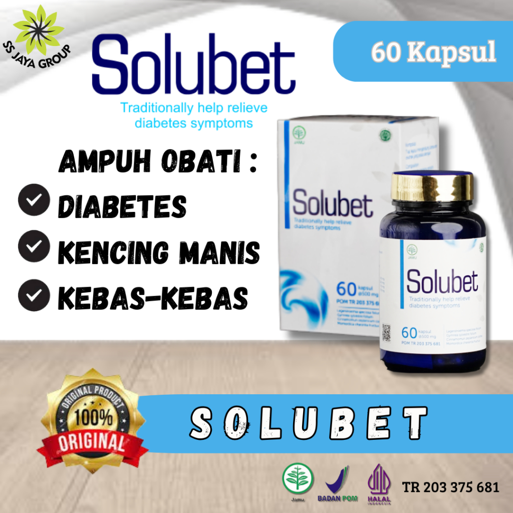 Jual OBAT HERBAL SOLUBET AMPUH ATASI DIABETES KENCING MANIS 100% ASLI ...