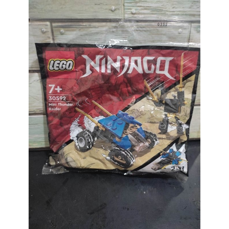 Jual lego polybag 30592 ninjago mini thunder raider | Shopee Indonesia