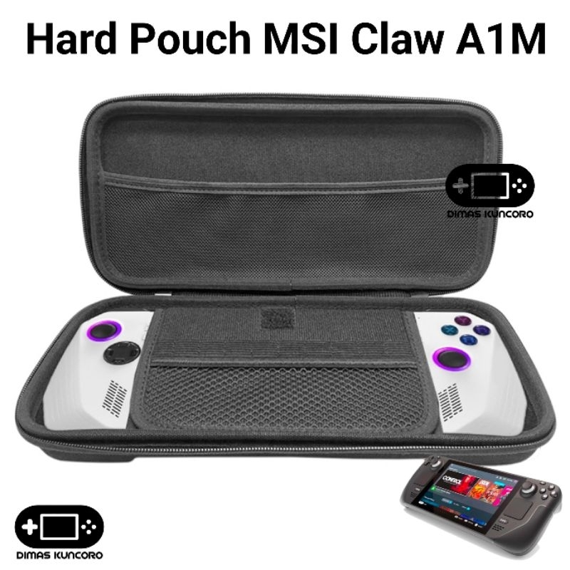 Jual Hard Pouch MSI Claw 7 A1M bag tas shockproof case bahan eva ...
