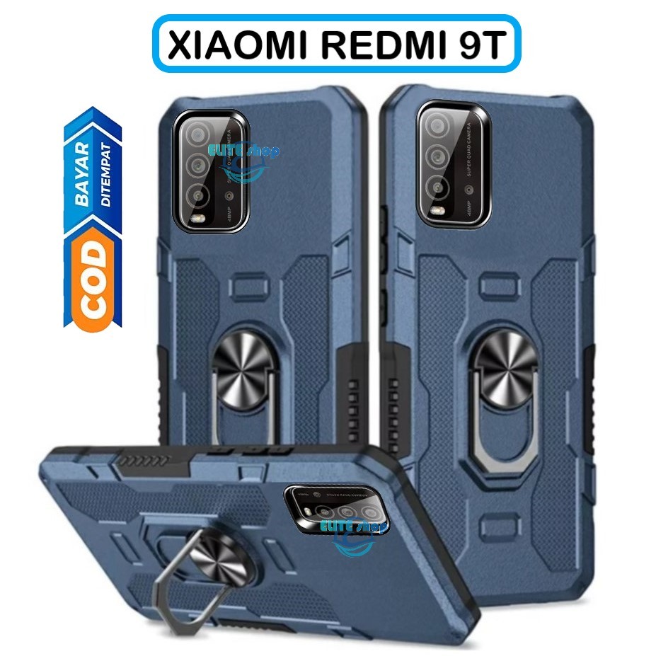 Jual XIAOMI REDMI 9T CASE ROBOT HIT EYE RING CASING HP ARMOR SHOCKPROOF ...