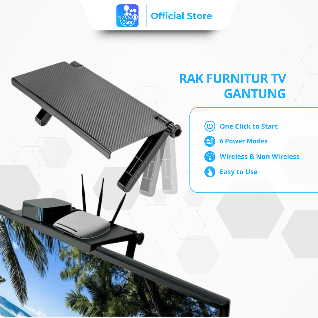 Jual Rak Gantung Furnitur TV / Rak Gantung Serbaguna Meja Atas TV ...