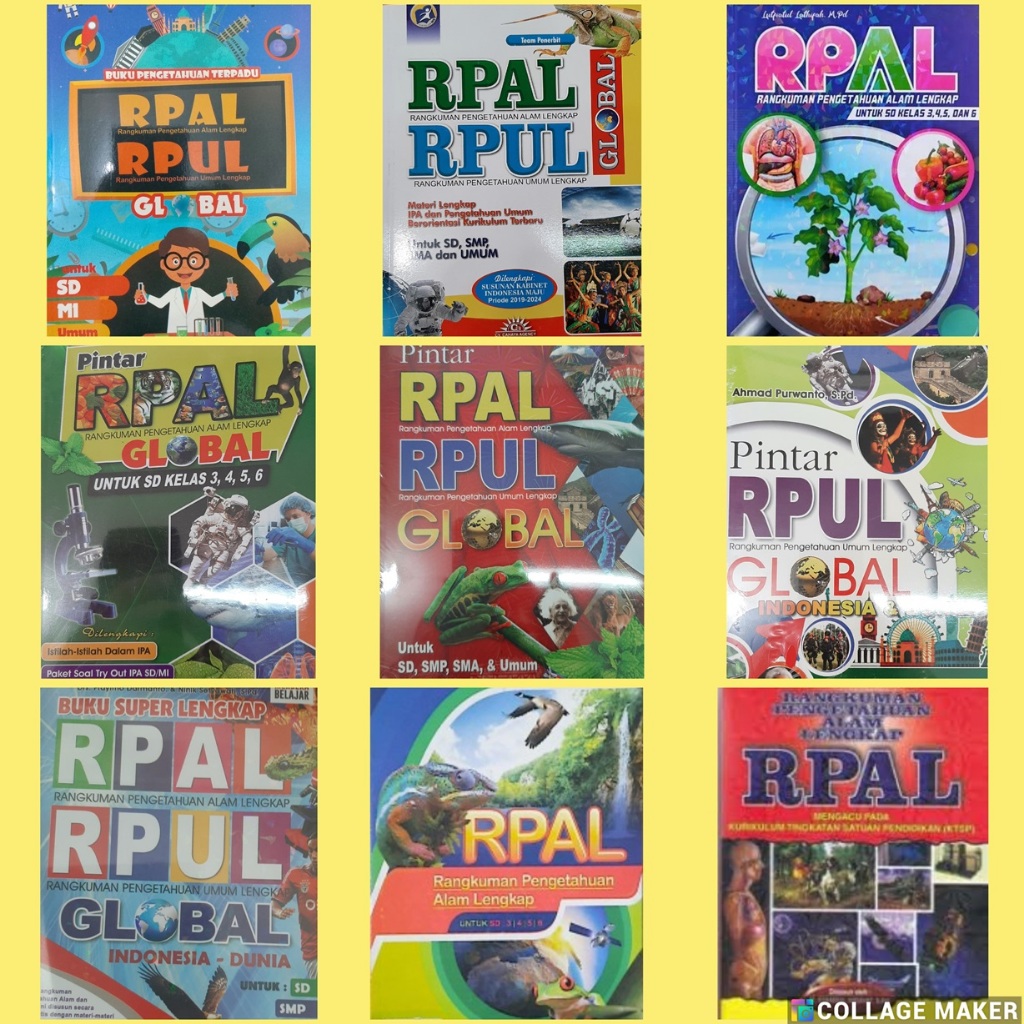 Jual Buku RPAL & RPUL Untuk SD, SMP, SMA & Umum | Shopee Indonesia