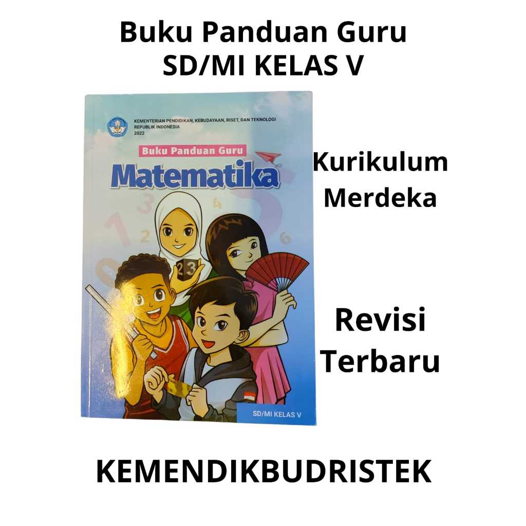 Jual Buku Panduan Guru Matematika Kelas 5 SD Kurikulum Merdeka | Shopee Indonesia