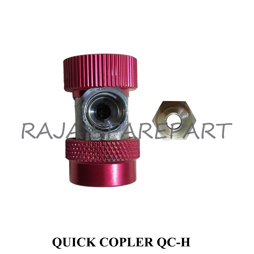 Jual QCH NEPEL AC MOBIL/ADAPTER/QUICK COUPLER QC-H | Shopee Indonesia