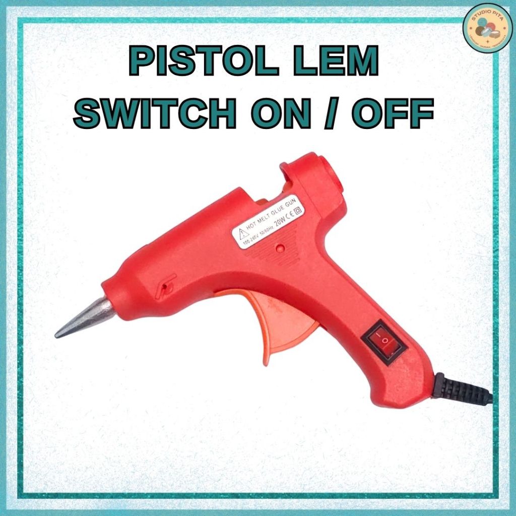Jual Alat Lem Tembak / Pistol Lem Tembak On Off 20 Watt & 40 Watt ...