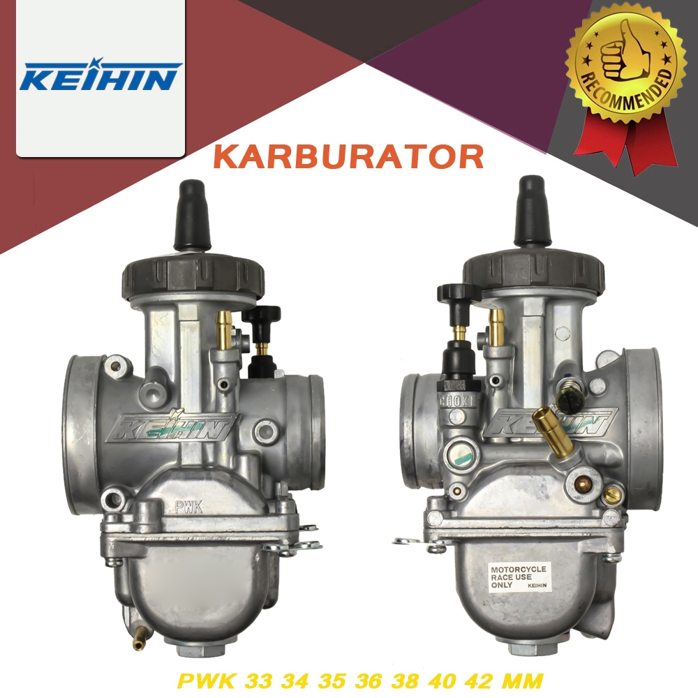 Jual (BISA COD)Karburator Karbu Racing Pwk PE 24 26 28 30 32 33 34 35 36 38 40 42mm Grade A ...