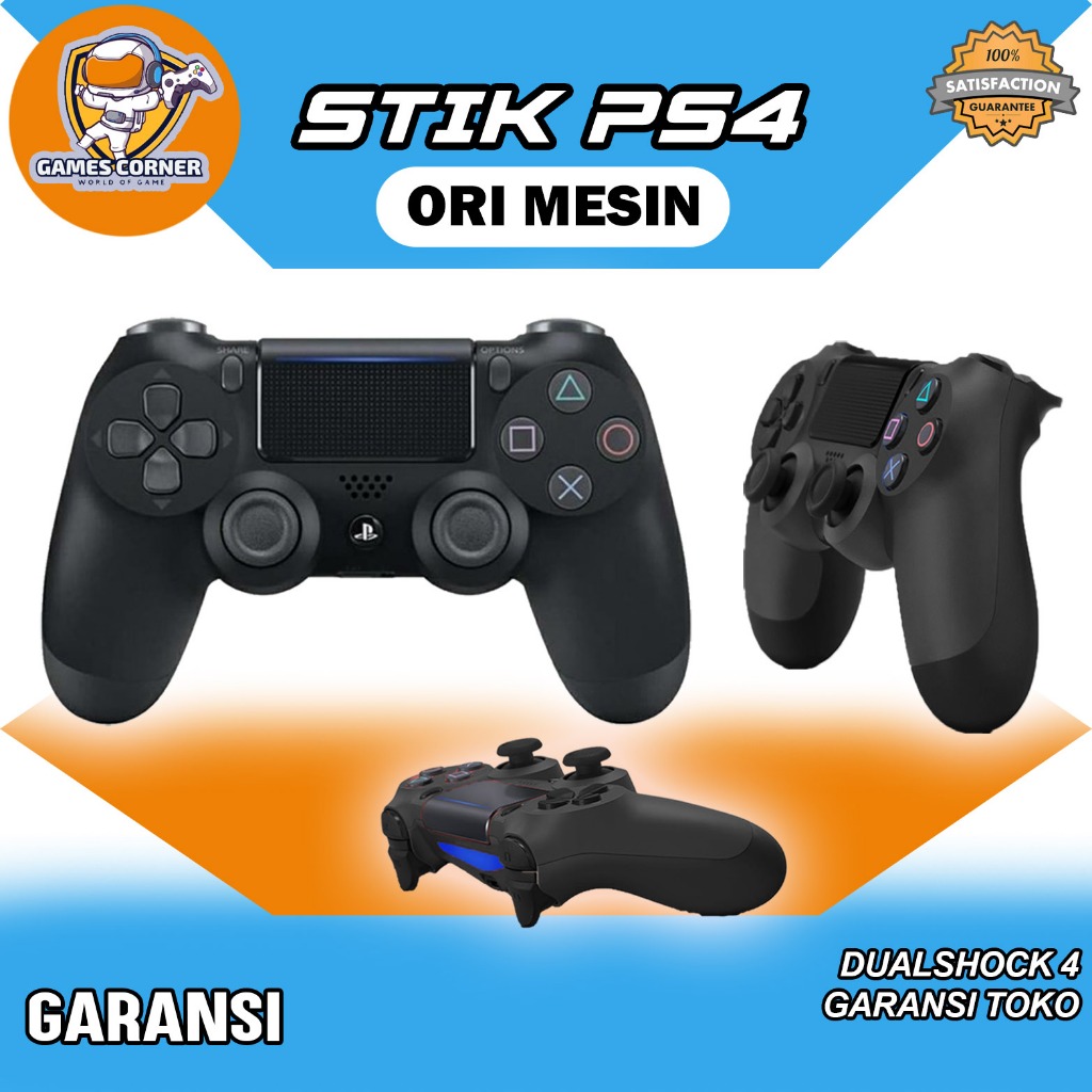 Jual STICK PS4 ORIGINAL MESIN LIGHTBAR CABUTAN MESIN / DS4 OM GARANSI ...