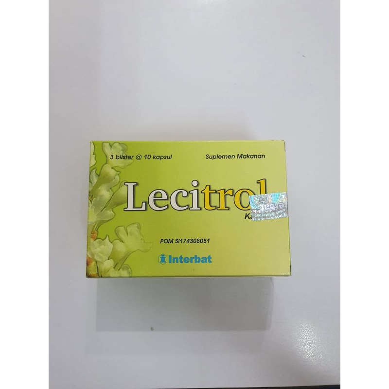 Jual LECITROL KAPSUL ( BOX = 30 KAPSUL) | Shopee Indonesia