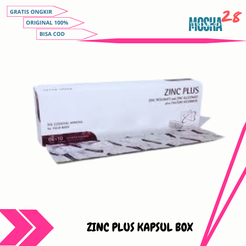 Jual ZINC PLUS BOX ISI 60 KAPSUL BOX | Shopee Indonesia