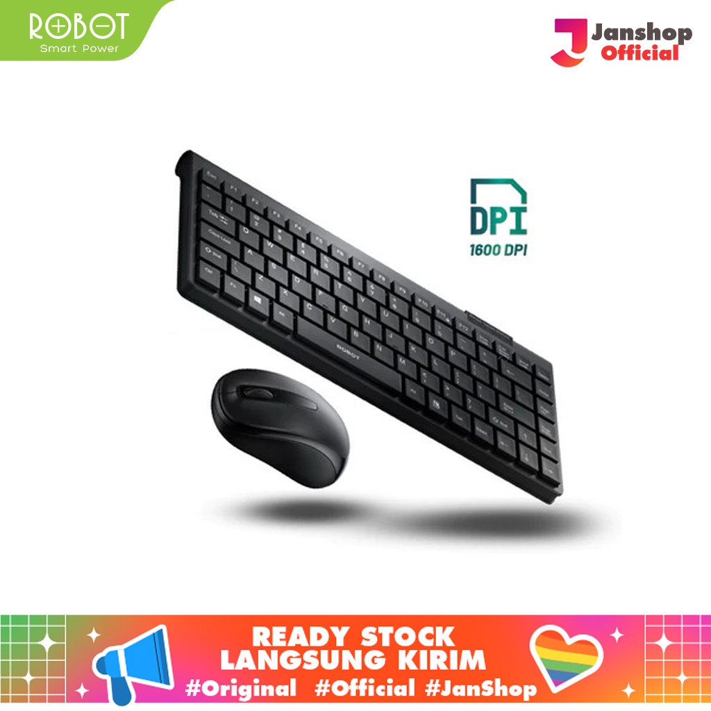 Jual ROBOT KM3500 Wireless Keyboard Mini Set Combo Keyboard Portable ...