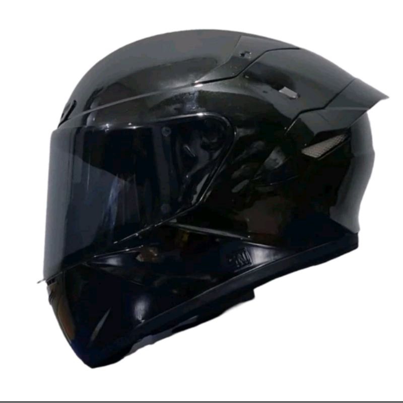 Jual HELM Full face KBR TTC COUSE Hitam glossy|| SNI Realpick Origina ...
