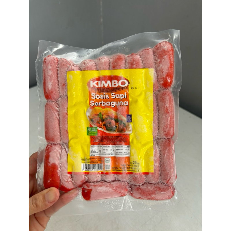 Jual KIMBO SOSIS SAPI COCTAIL ISI 27 PCS/ SOSIS SAPI / SOSIS KECIL ...
