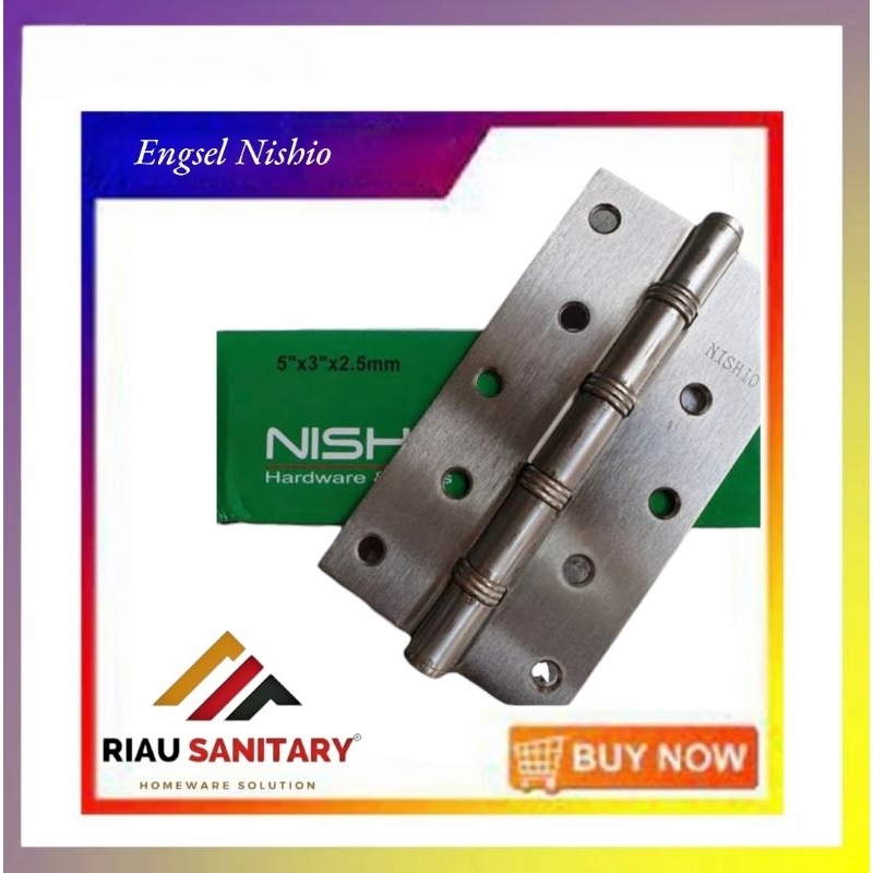 Jual engsel pintu ukuran 5in merk nishio | Shopee Indonesia