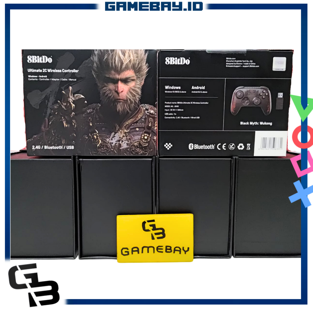 Jual 8Bitdo Ultimate 2C Wireless Controller Black Myth Wukong Ver ...