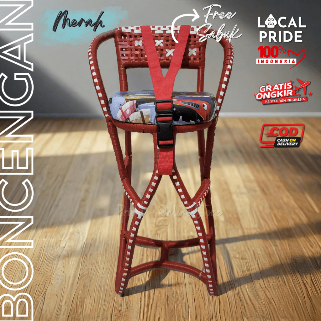 Jual Kursi bonceng rotan full anyam utuk motor all matic untuk usia ...
