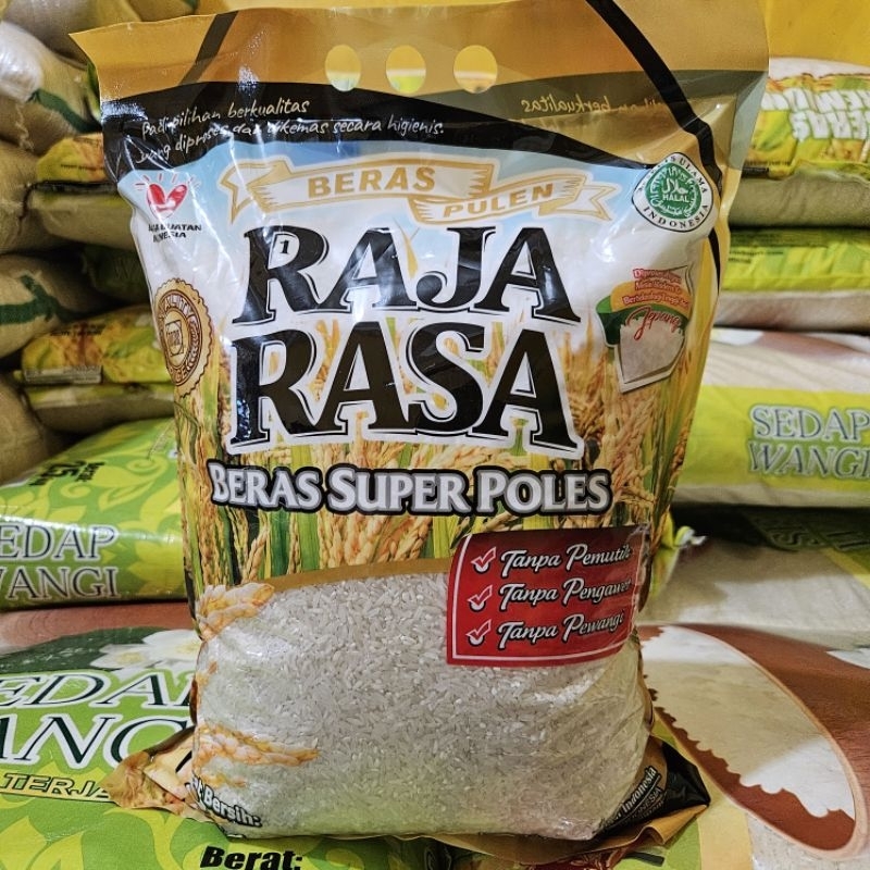 Jual Beras Raja Rasa 5 kg | Shopee Indonesia