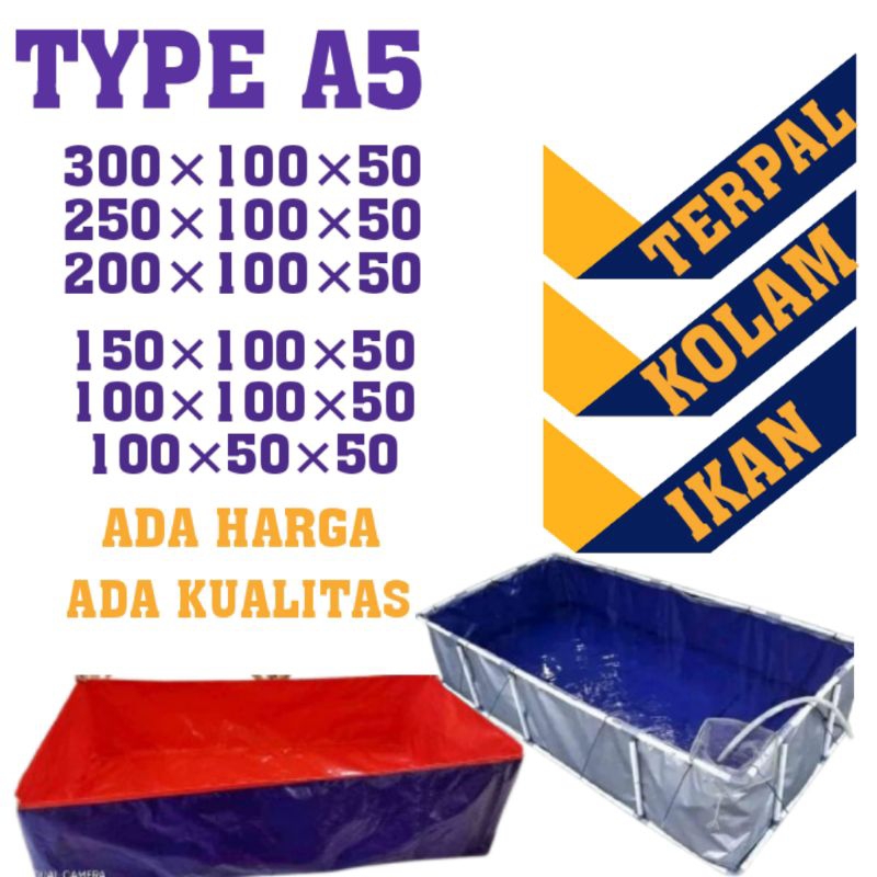 Jual TERPA KOLAM IKAN TYPE A5 ukuran 200×100×50 | Shopee Indonesia