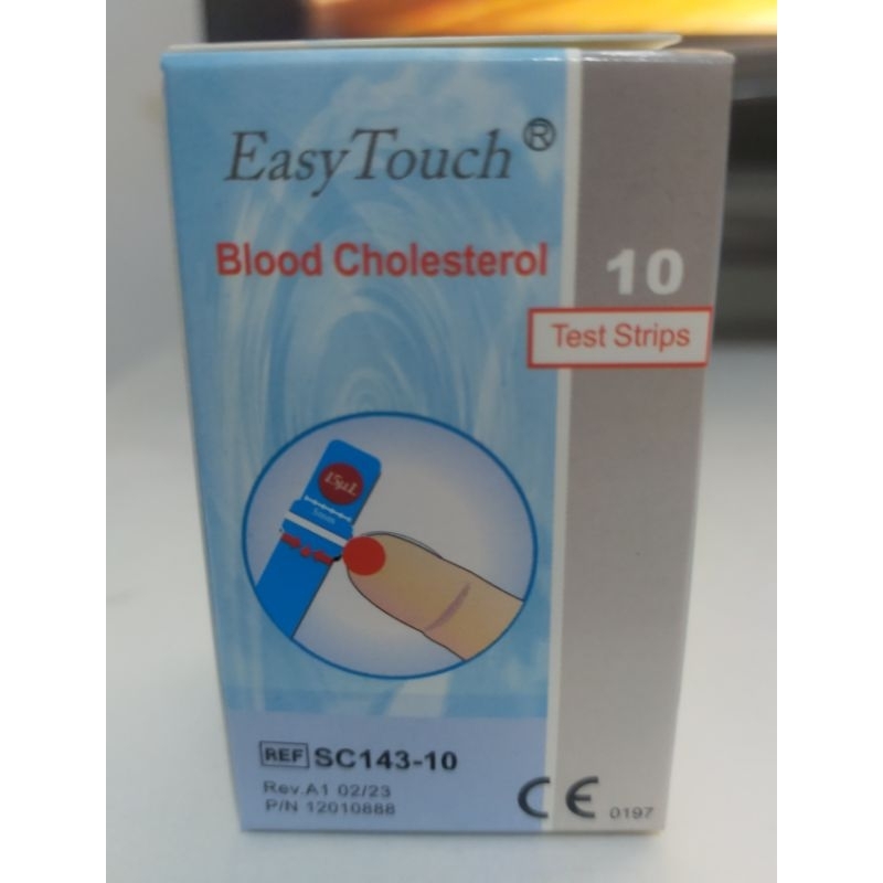 Jual STRIP EASY TOUCH KOLESTEROL / CHOLESTEROL STRIP | Shopee Indonesia
