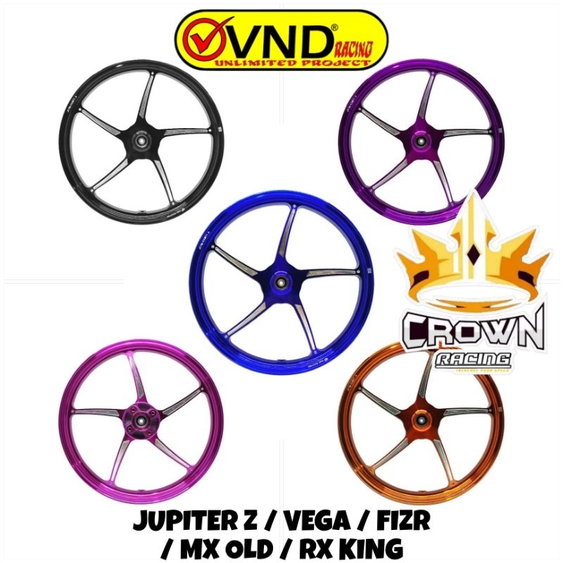 Jual Velg VND AK 5000 Ring 17 Yamaha Jupiter Z / Vega / FIZR F1ZR / MX ...