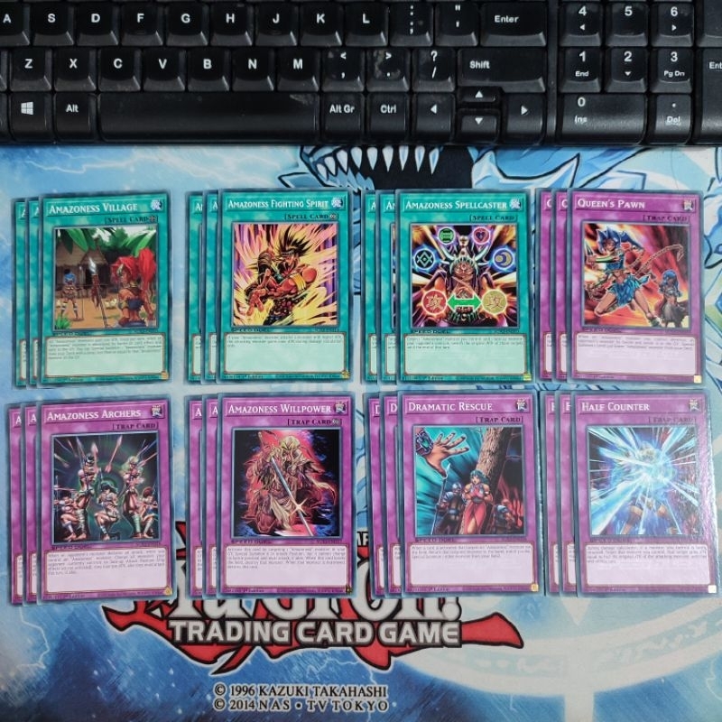 Jual Yugioh Core Deck Amazoness Speed Duel All Playset Original ...