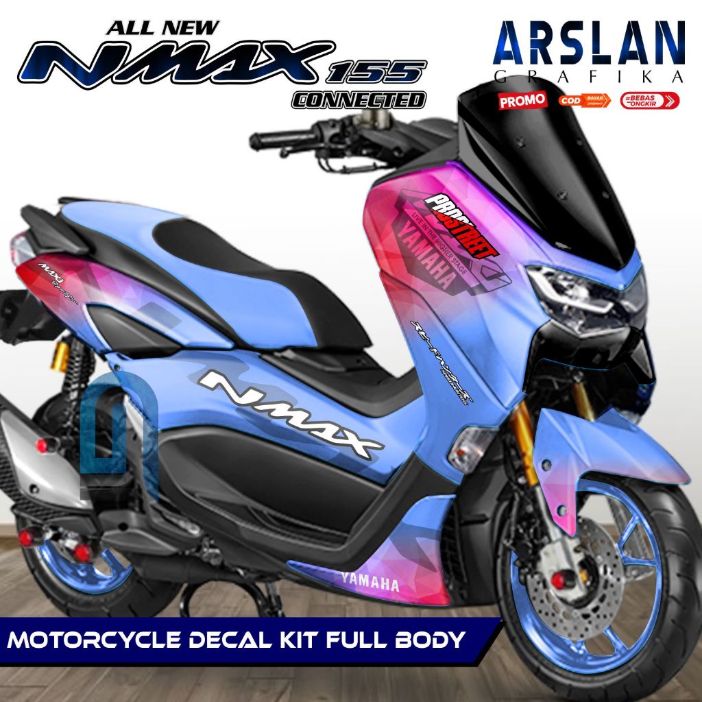 Jual Stiker Nmax New Connected / Decal Nmax New 2020 - 2022 Full Body ...
