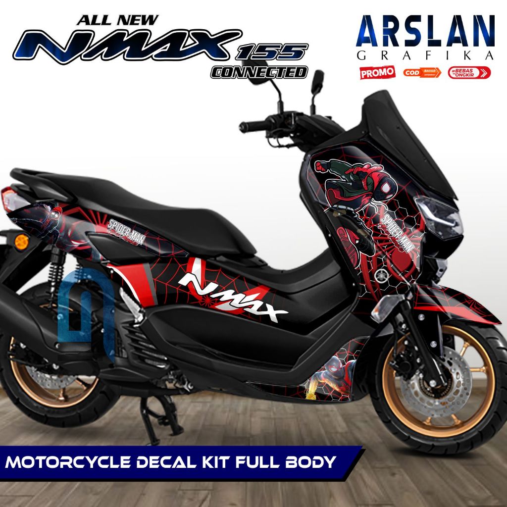 Jual Stiker Nmax New Connected / Decal Nmax New 2020 - 2022 Full Body ...