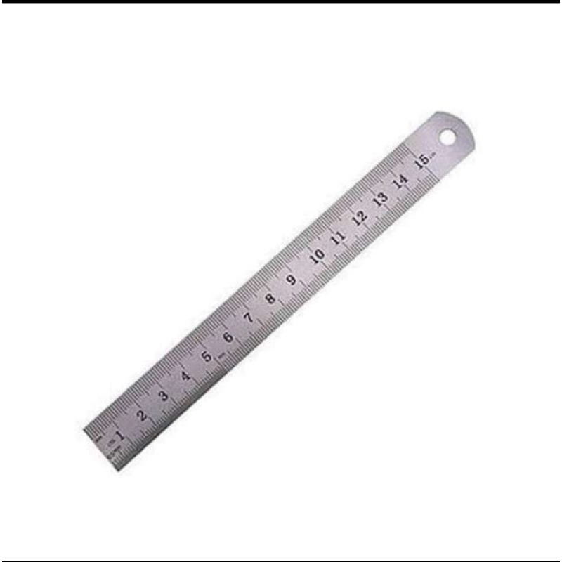 Jual Penggaris besi 15 cm V-tec (1 pcs) | Shopee Indonesia
