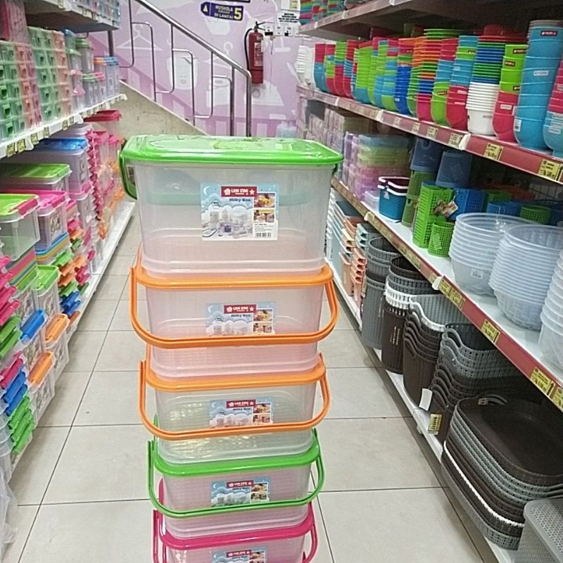 Jual MILKY BOX / KOTAK SERBAGUNA LION STAR | Shopee Indonesia