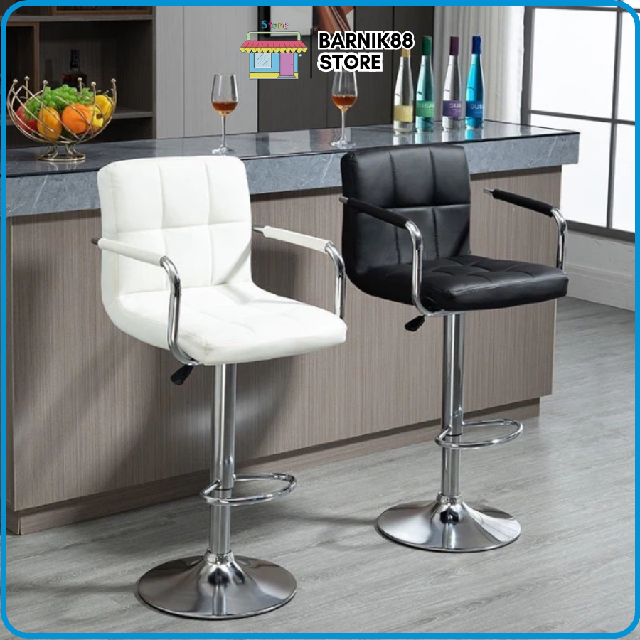 Jual Barnik88 Kursi Bar Bangku Cafe Kitchen Set dengan sandaran kursi ...