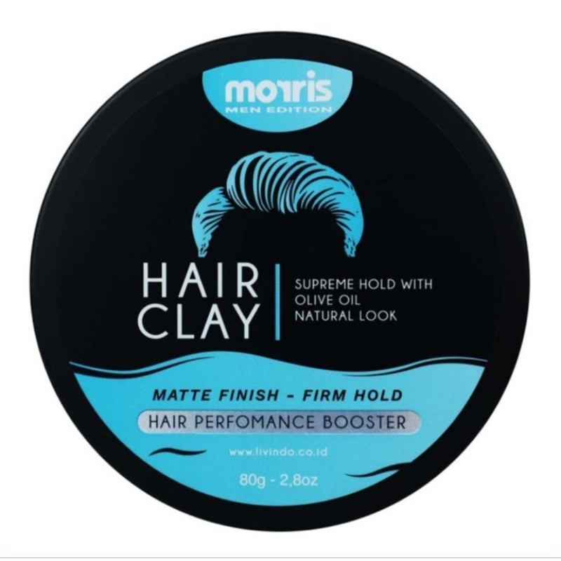 Jual Morris Hair Clay Penata Rambut 80gr | Shopee Indonesia