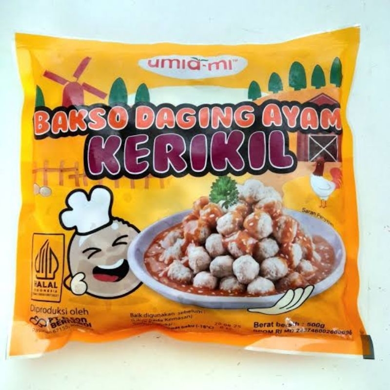 Jual UMIAMI Bakso Ayam Kerikil 500g | Shopee Indonesia