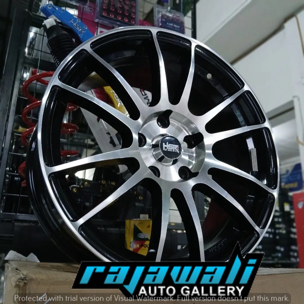 Jual VELG MOBIL MURAH HSR NOSHIRO RING 17 untuk HRV CRV INNOVA RUSH TERIOS ACCORD CIVIC FD ...