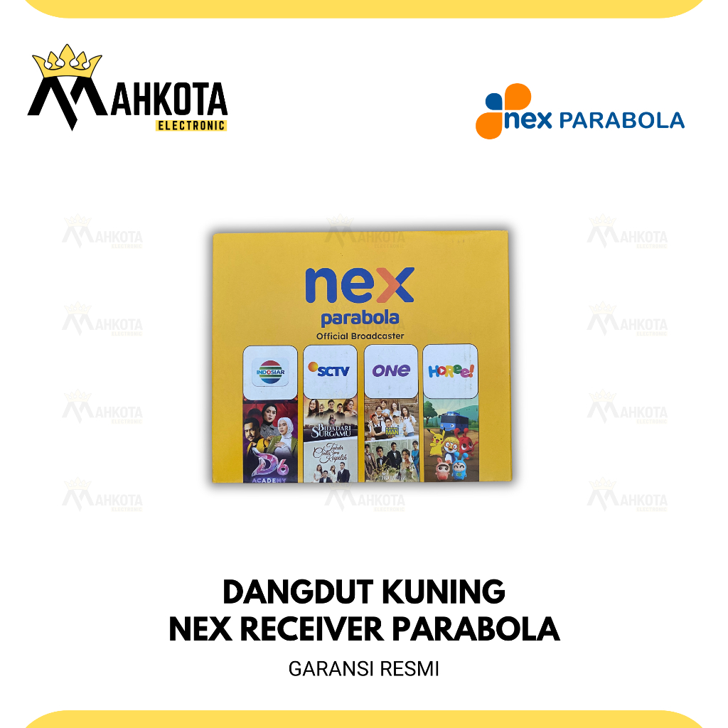 Jual RECEIVER PARABOLA DIGITAL NEX DANGDUT KUNING | Shopee Indonesia