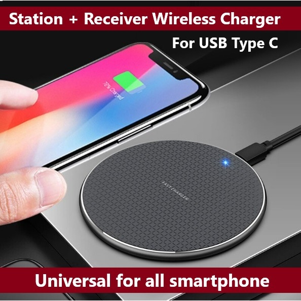 Jual Dock Wireless Charger Station Fast Charging 10W Universal - CENT ...
