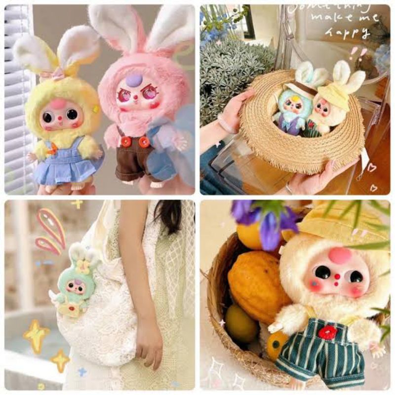 Jual BABY THREE MACARON CUTE BUNNY ORIGINAL | Shopee Indonesia