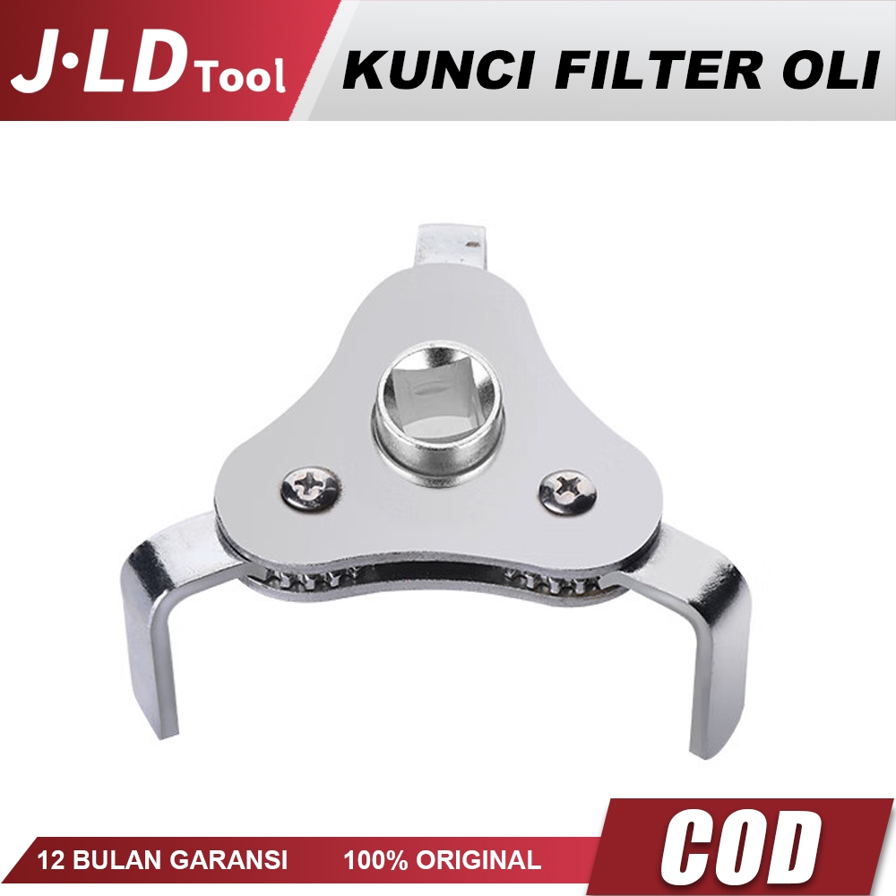 Jual JLD Kunci Filter Oli Universal Silver 3 Jaw Kunci Pembuka Filter ...