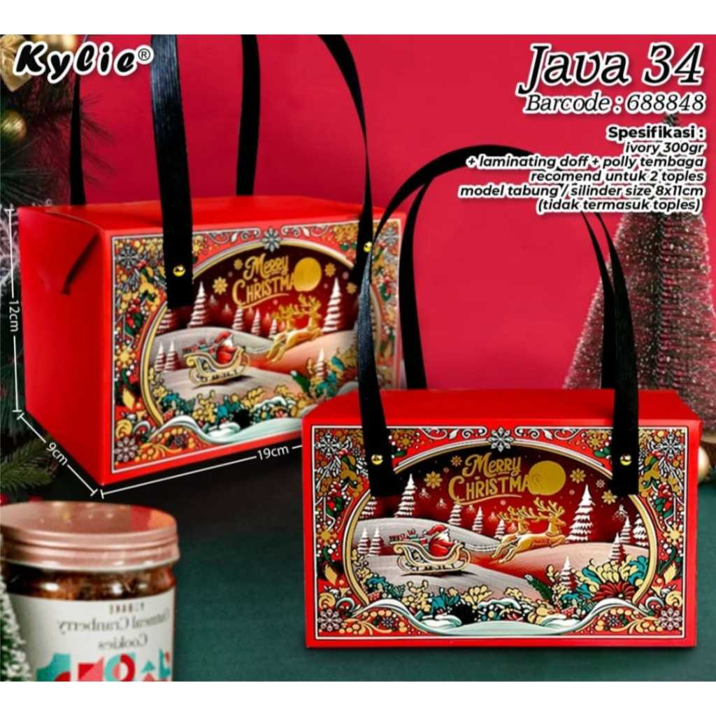 Jual Box Natal Java-34 / Box Hampers Natal | Shopee Indonesia
