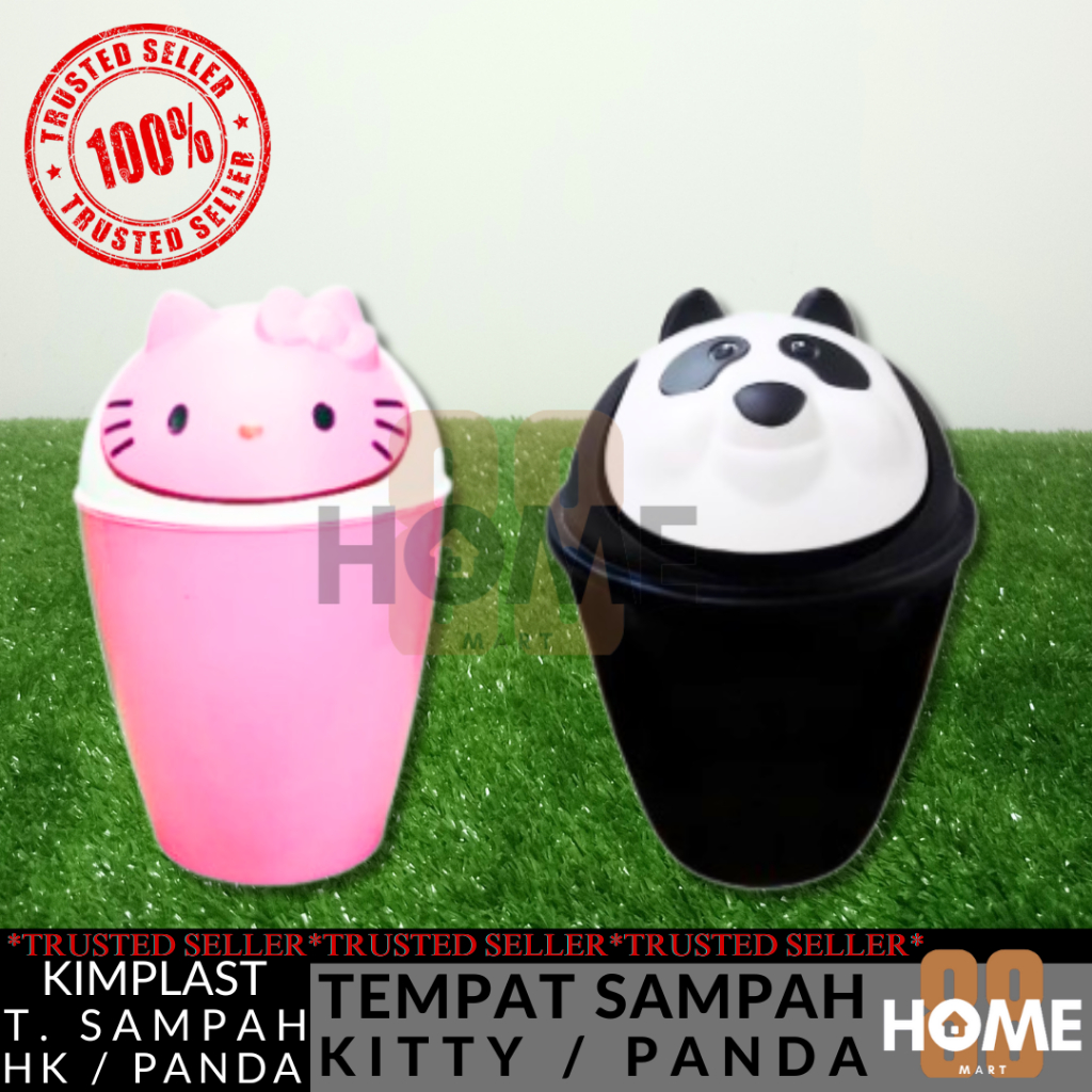 Jual KIMPLAST KITTY PANDA - TEMPAT SAMPAH / TEMPAT SAMPAH KARAKTER ...