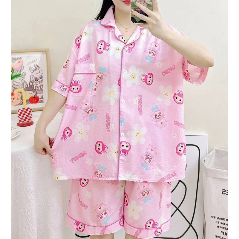 Jual NEW Piyama Labubu - Piyama BKK LABUBU Piyama DECEMBER READY STOCK ...