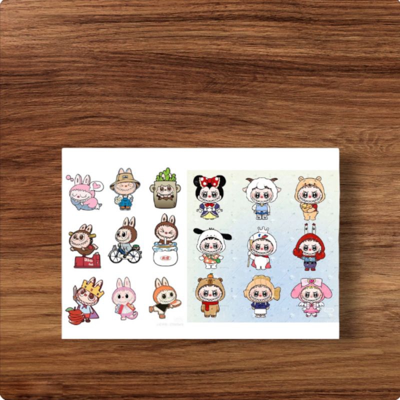 Jual stiker lucu labubu isi 20pcs | Shopee Indonesia