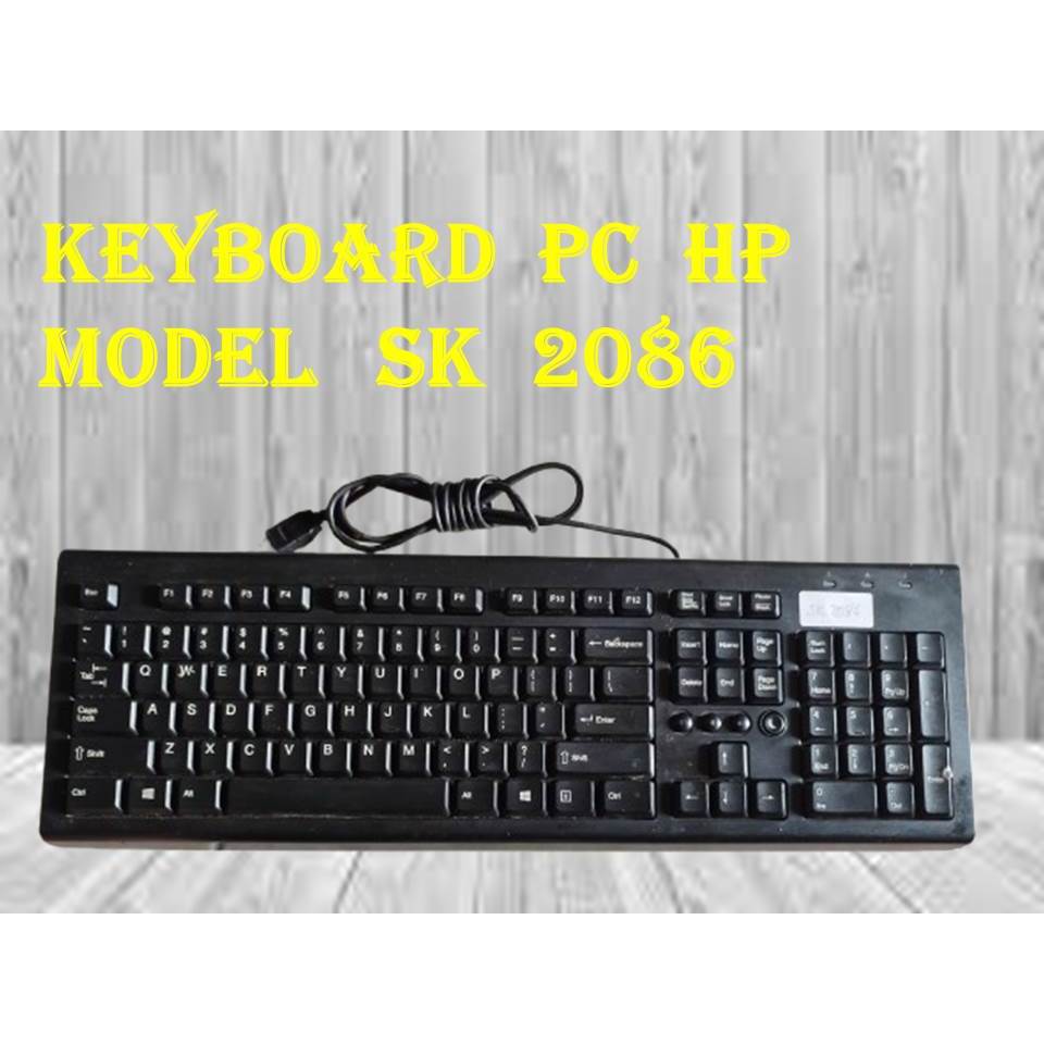 Jual KEYBOARD PC HP USB MODEL SK 2086 | Shopee Indonesia