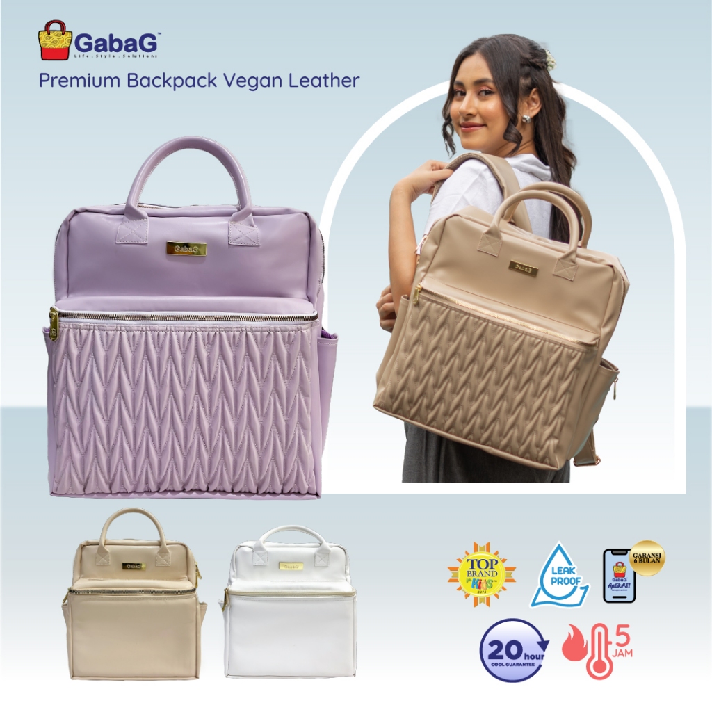 Jual GabaG Tas Asi – Backpack Cooler Bag 2 in 1 ( Premium leather)| Tas ...