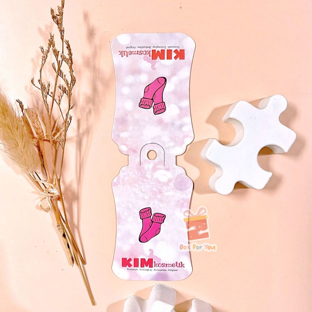 Jual Custom label kaos kaki / jepit rambut (isi 5.000 pcs) | Shopee ...