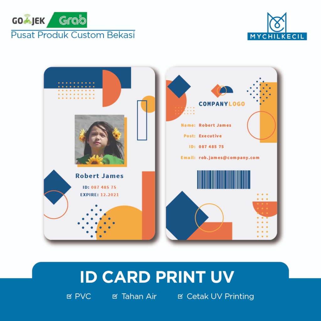 Jual Cetak Custom Print Custom PVC Id card| Print UV | Shopee Indonesia