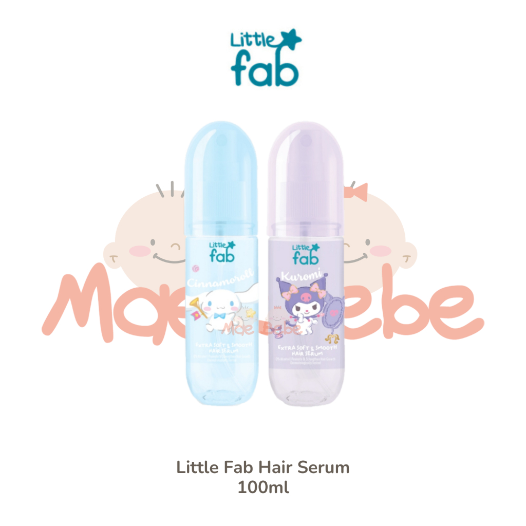 Jual [PROMO] Little Fab x Sanrio Kids Extra Soft & Smooth Hair Serum ...