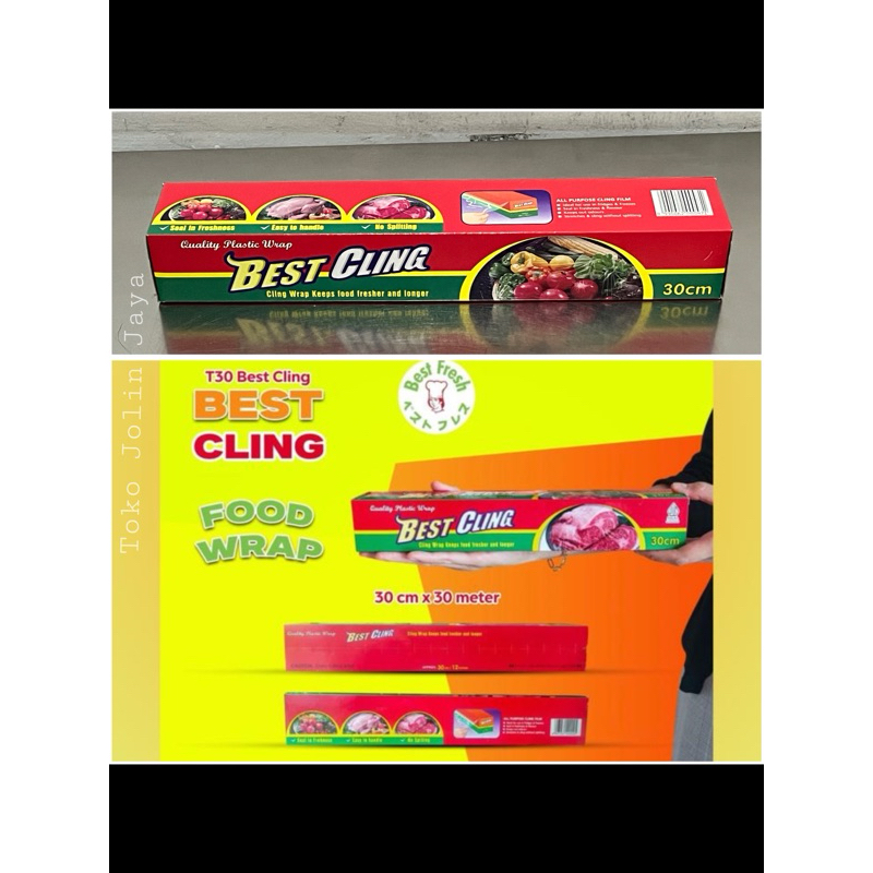 Jual Best Cling wrap uk. 30m x 30cm | Shopee Indonesia