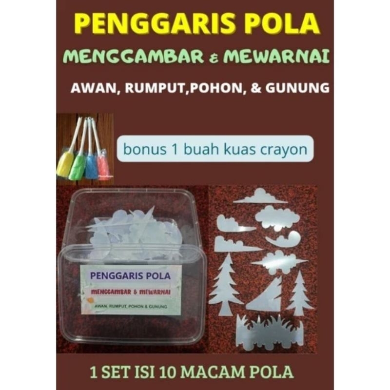 Jual penggaris pola 10 macam | Shopee Indonesia