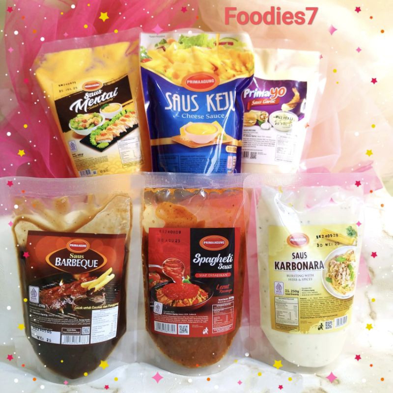 Jual [Foodies7] ANEKA SAUS PRIMA AGUNG KEJU 500GRM / MENTAI 500GRM ...