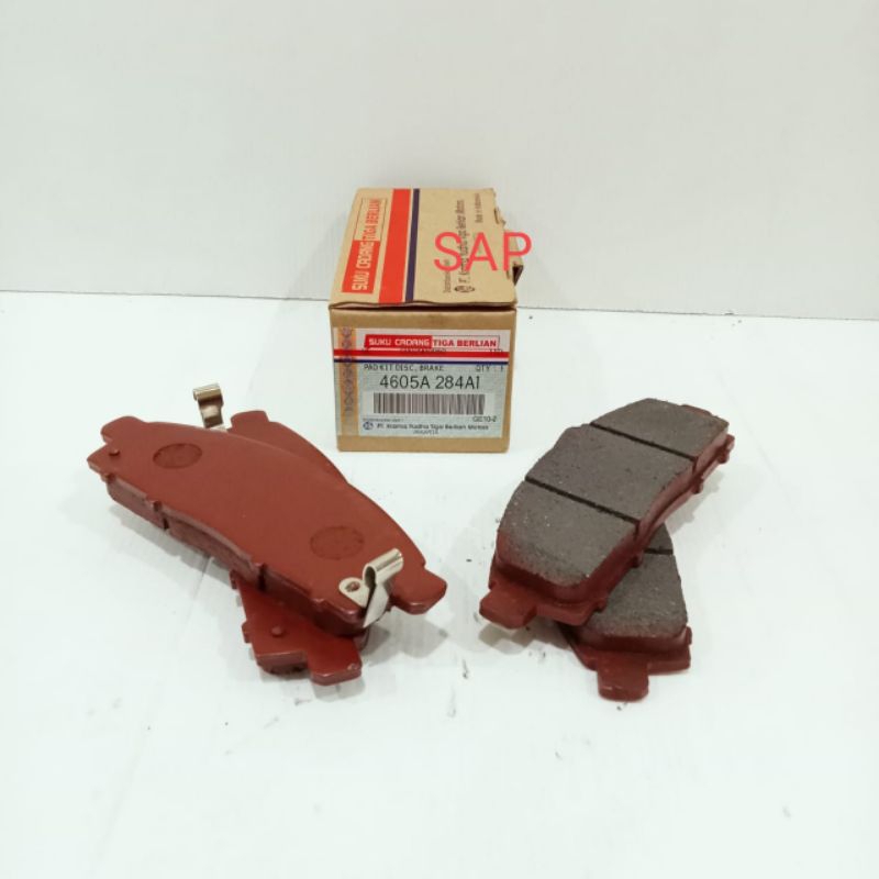 Jual BRAKE PAD KAMPAS REM DEPAN TRITON PAJERO SPORT 4605A-284A1 ...