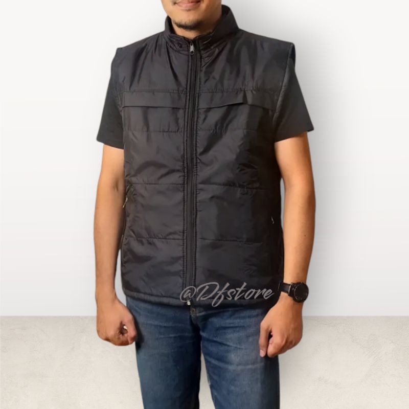 Jual Rompi Parasut Polos Pria Outdoor / Rompi Polos Kombinasi Murah ...